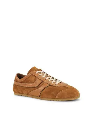 Dries Van Noten Suede Sneaker - Tan