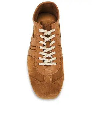 Dries Van Noten Suede Sneaker - Tan
