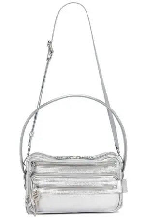 Acne Studios Silver Tone Cross Body Bags