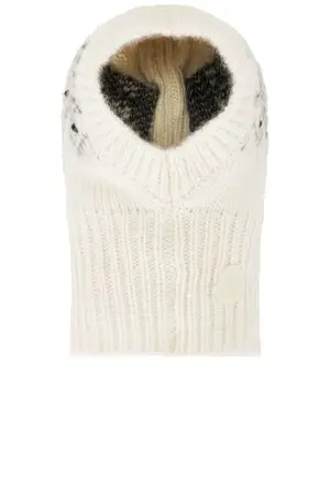 Moncler Neutral Balaclava - Natural