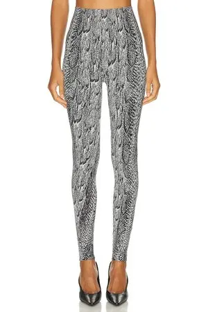 Wolford Seamless Python Legging In White,black