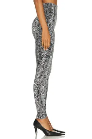 Wolford Seamless Python Legging In White,black