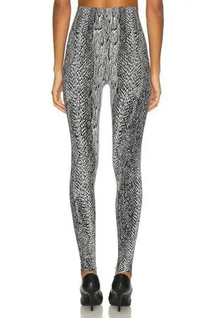 Wolford Seamless Python Legging In White,black