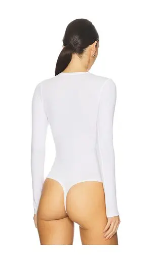 Polo Ralph Lauren Long Sleeve Bodysuit - White Cloud