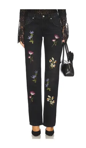Blumarine Black Wash Jeans For Women