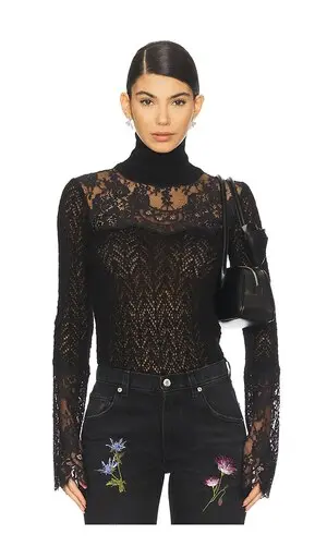 Blumarine Lace Up Sweaters For Women