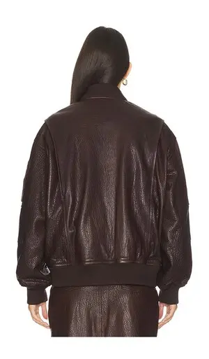 IVY OAK Lara Leather Bomber