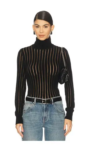 Blumarine Turtleneck Knit Sweater