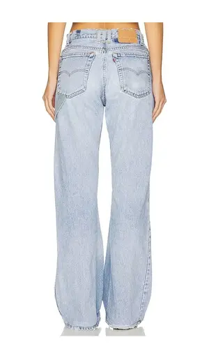 ALIGRACE Vintage Girlfriend Utility Jeans
