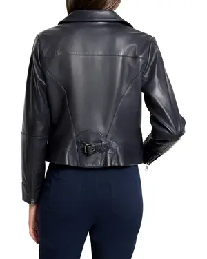 NIC+ZOE Leather Biker Jacket