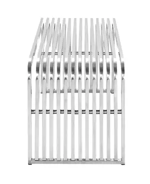 MODWAY Pipe 47 Stainless Steel Bench