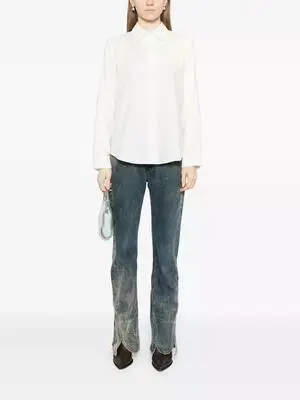 REFORMATION Alfie Shirt - Neutrals