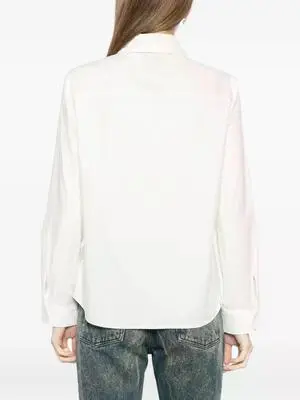 REFORMATION Alfie Shirt - Neutrals