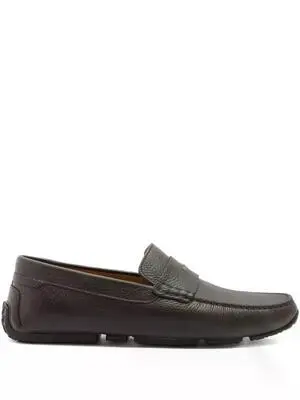 Bally Pilot Leather Loafers