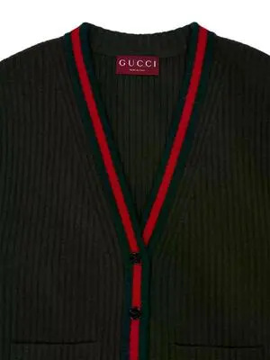 Gucci Buttoned V-neck Vest