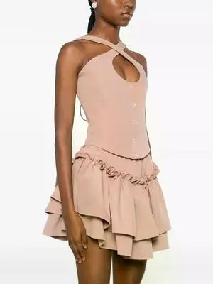 RHIZOME Corset Top - Neutrals