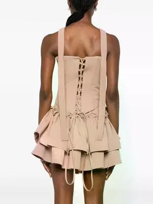 RHIZOME Corset Top - Neutrals
