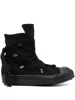 Rick Owens Zip Up Boots For Men
