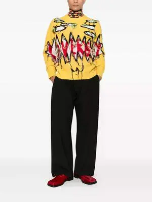 CHARLES JEFFREY Guddle Loverboy Logo Sweater