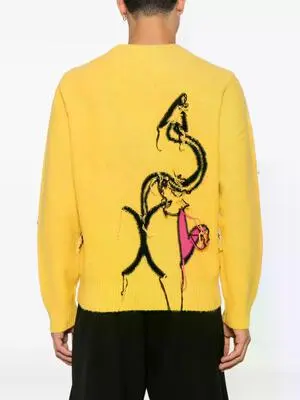 CHARLES JEFFREY Guddle Loverboy Logo Sweater
