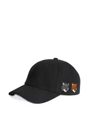 Maison Kitsuné Fox-motif Cap