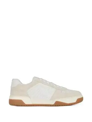 Valentino Garavani Sparry Trainer In Split Leather And Nappa - White