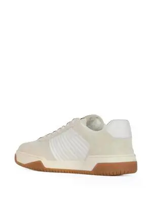 Valentino Garavani Sparry Trainer In Split Leather And Nappa - White