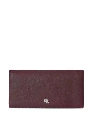 Ralph Lauren Logo Leather Wallet - Red