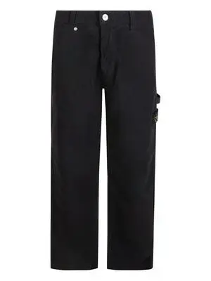 Men's Stone Island Black Pants