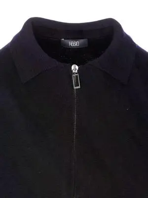 HOSIO Zip-fastening Wool Cardigan