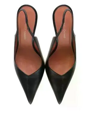 GIULIANO GALIANO 90mm Pointed Slingback Pumps