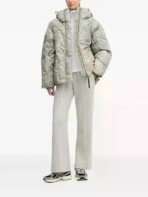 Adidas By Stella McCartney Hooded Patterned Jacket
