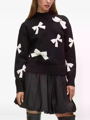 Karl Lagerfeld Bow-embellished Sweater