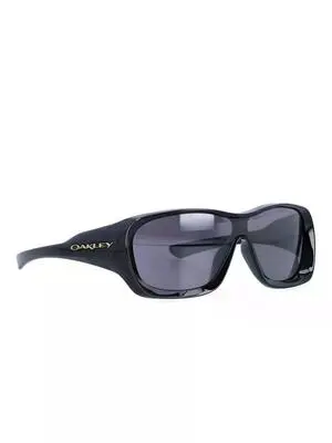 Oakley Oversized Shield Sunglasses - Black