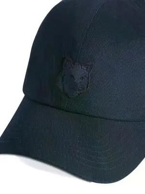 Maison Kitsuné Fox-motif Cap