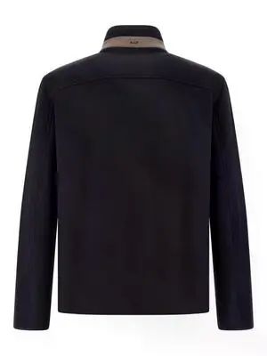 Herno Buttoned High-neck Jacket