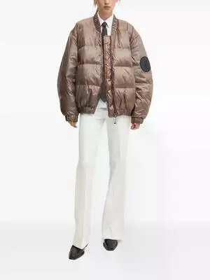 MMC STUDIO Luka Quilted Jacket - Brown