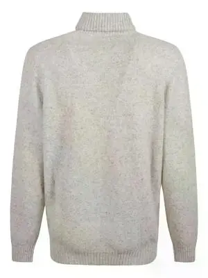 Brunello Cucinelli Turtleneck Knit Sweater - Grey
