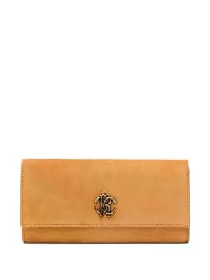 Roberto Cavalli Logo-plaque Wallet - Neutrals
