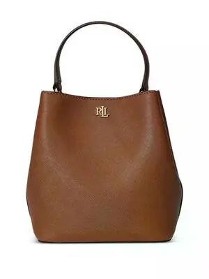 Ralph Lauren Reese Logo Bucket Bag - Brown