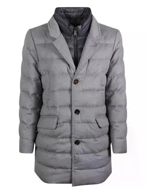 MOORER Single-breasted Padded Coat