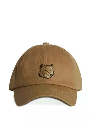 Maison Kitsuné Fox-motif Cap - Brown