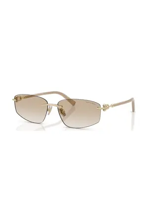 TIFFANY SUNGLASS HUT Tiffany & Co. Pale Gold Sunglasses