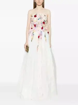 SAIID KOBEISY Embellished Taffeta Gown
