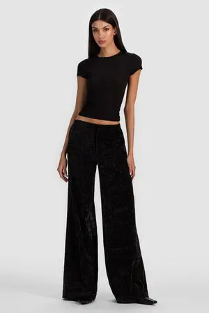 Alice + Olivia Conor Clean Waist Trouser