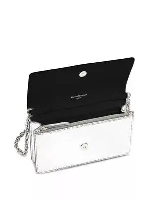 MAISON MARGIELA Mirrored Cracked-effect Chain Wallet