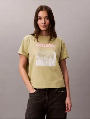 Calvin Klein Boxy T-shirts For Women