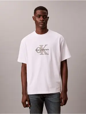 Men's Calvin Klein White T-shirts