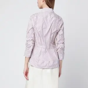 MAISON MARGIELA Striped Layered Tulle Shirt