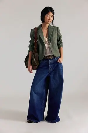 Free People Wide Leg Jeans For Women